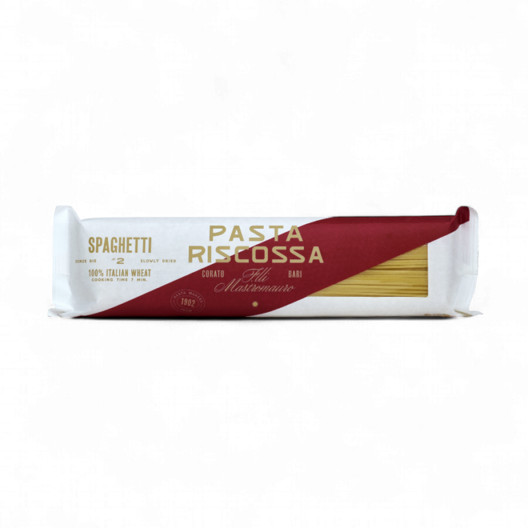 RISCOSSA - Spaghetti 100% Italian Wheat - 1 lb - Italian Products